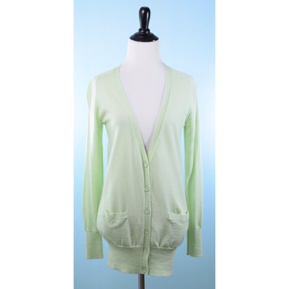 J. Crew | Sweaters | J Crew Mint Green Cardigan | Poshmark